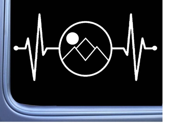 Mountain Lifeline Decal OS 004 Sticker Outdoors Adventure | Etsy