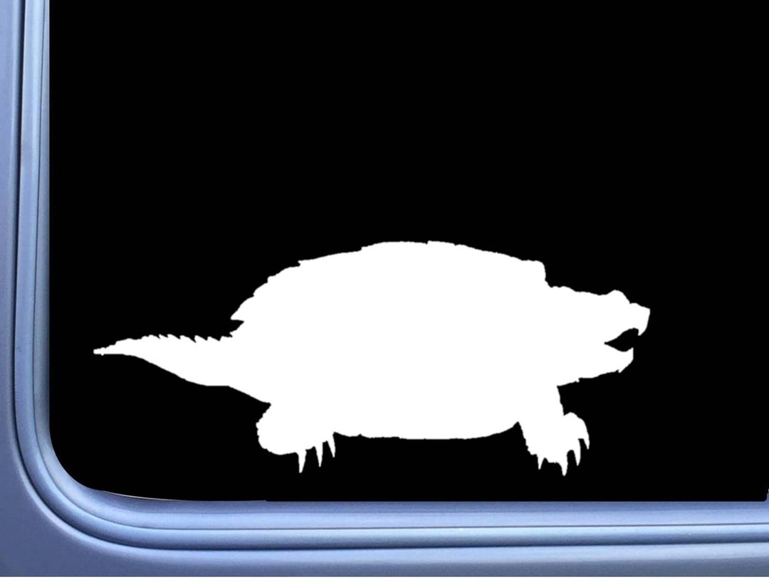 Snapping Turtle Sticker Decal OS 317 Vinyl Turtle Lover Turtles - Etsy