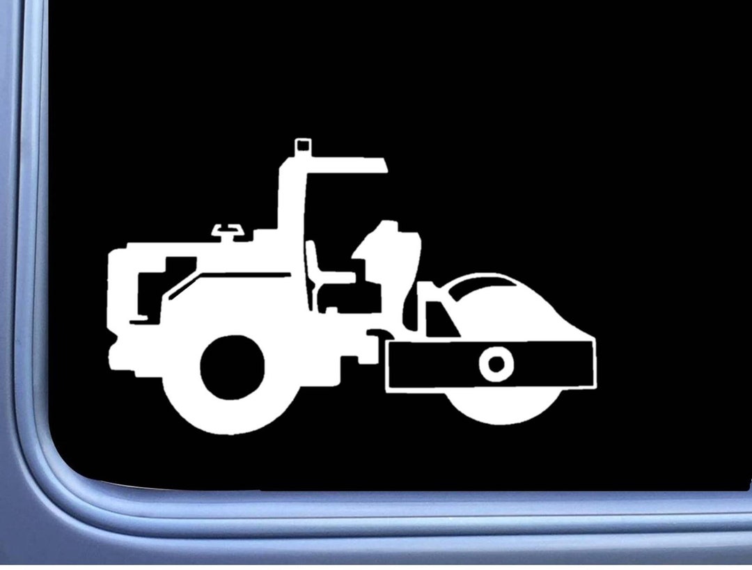 Compactor Sticker OS 221 Vinyl Decal Road Roller - Etsy