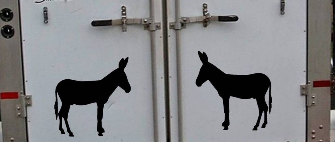 Mammoth Jackstock - Mirrored SET - Donkey OS 431 Decal Mule Sticker - Etsy