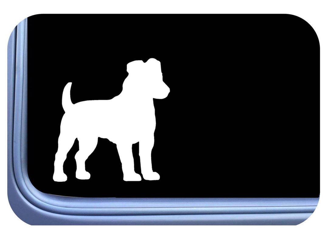 Jack Russell Terrier Sticker OS 683 Vinyl Decal Sticker Shorty English ...