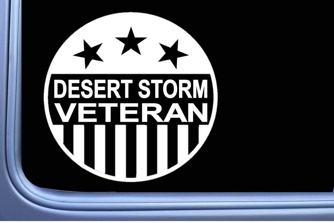 Desert Storm Veteran Decal Sticker OS 397 - Etsy