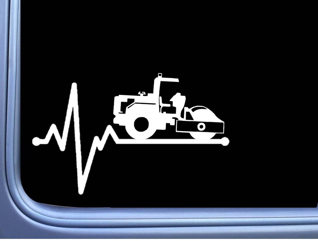 Compactor Sticker Lifeline OS 224 Vinyl Decal Road Roller - Etsy