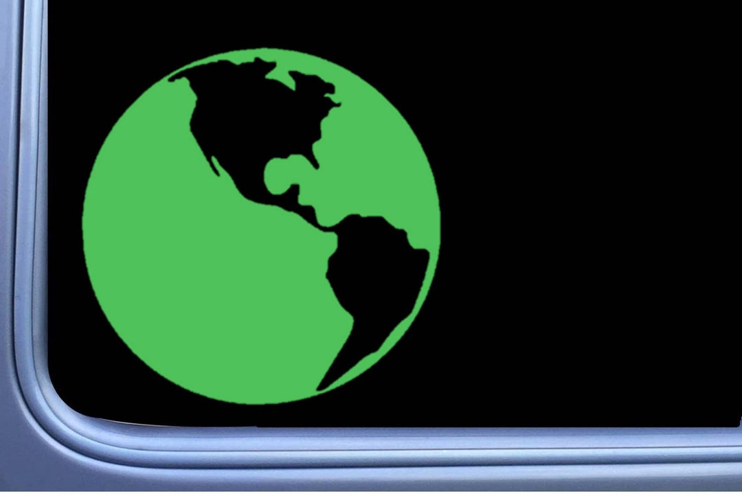 Earth Sticker OS 466 Vinyl Planet Decal Mother Earth - Etsy