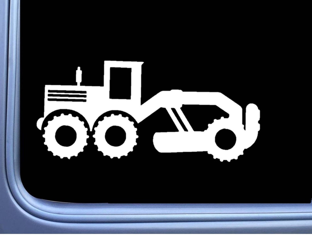 Road Grader Sticker OS 207 Vinyl Decal Motor - Etsy