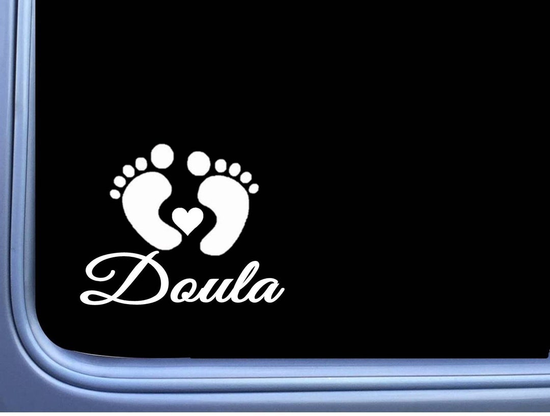 Doula Decal Baby Feet Doula Sticker OS 283 Gift - Etsy