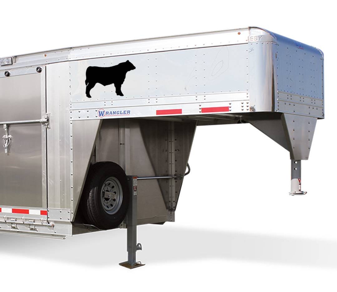 Bull Decals Stickers OS 155 (2 Decal Set) Angus Hereford Cattle Cow - Etsy