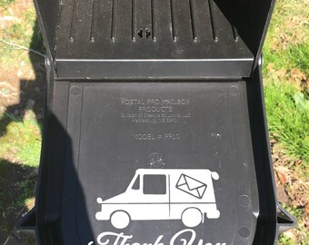 Mail Carrier Decal | Etsy