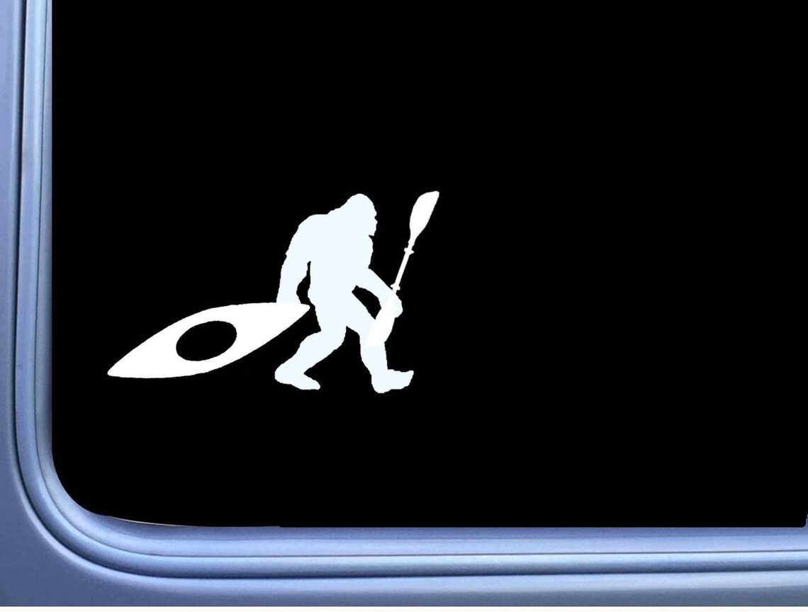 Bigfoot Kayak Decal OS 034 Sticker Kayaking Accessories - Etsy