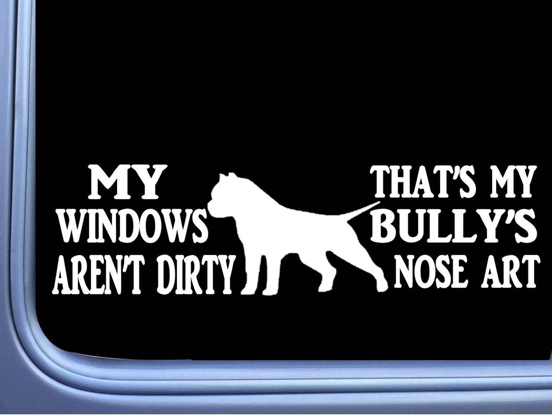 American Bully Sticker Nose Art OS 100 Vinyl Decal Pocket - Etsy