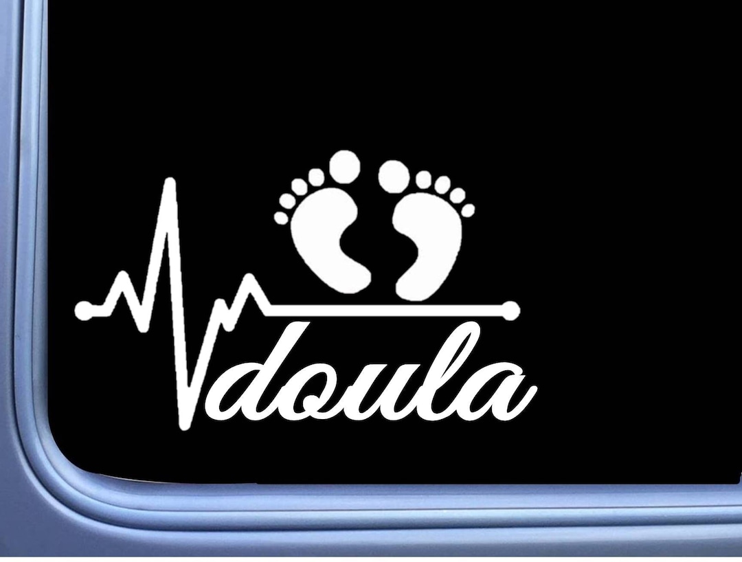 Doula Decal Lifeline Baby Feet Doula Sticker OS 286 Doula Gift - Etsy