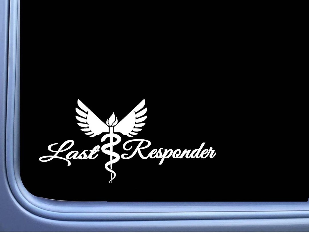 Last Responder Mortician Embalmer Sticker Decal OS 073 - Etsy