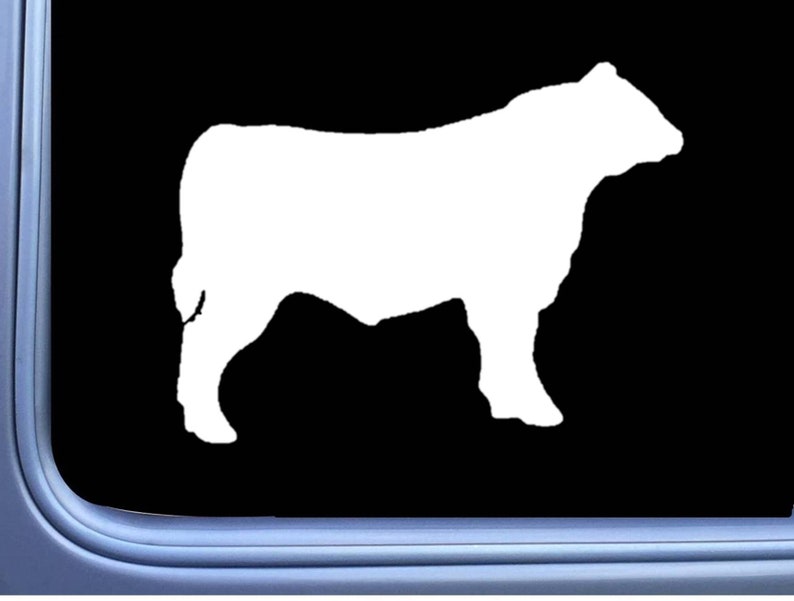 Angus Bull Decal Sticker OS 267 Cattle Cow Aberdeen Beef - Etsy