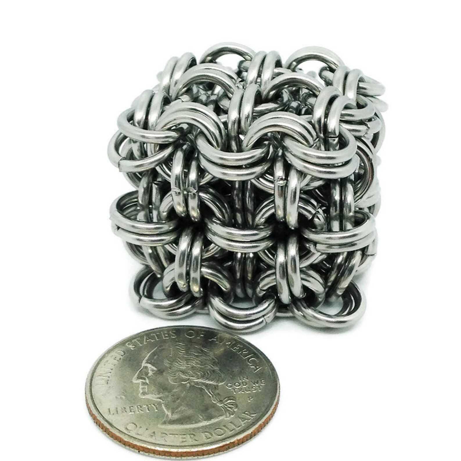 Japanese Cube Tutorial Chainmail Tutorial Japanese 8 in 2 - Etsy