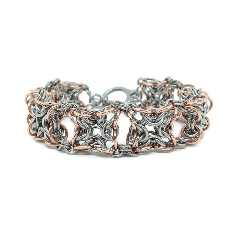 Byzantine Diamond Chain Maille Tutorial DIY Chainmail - Etsy