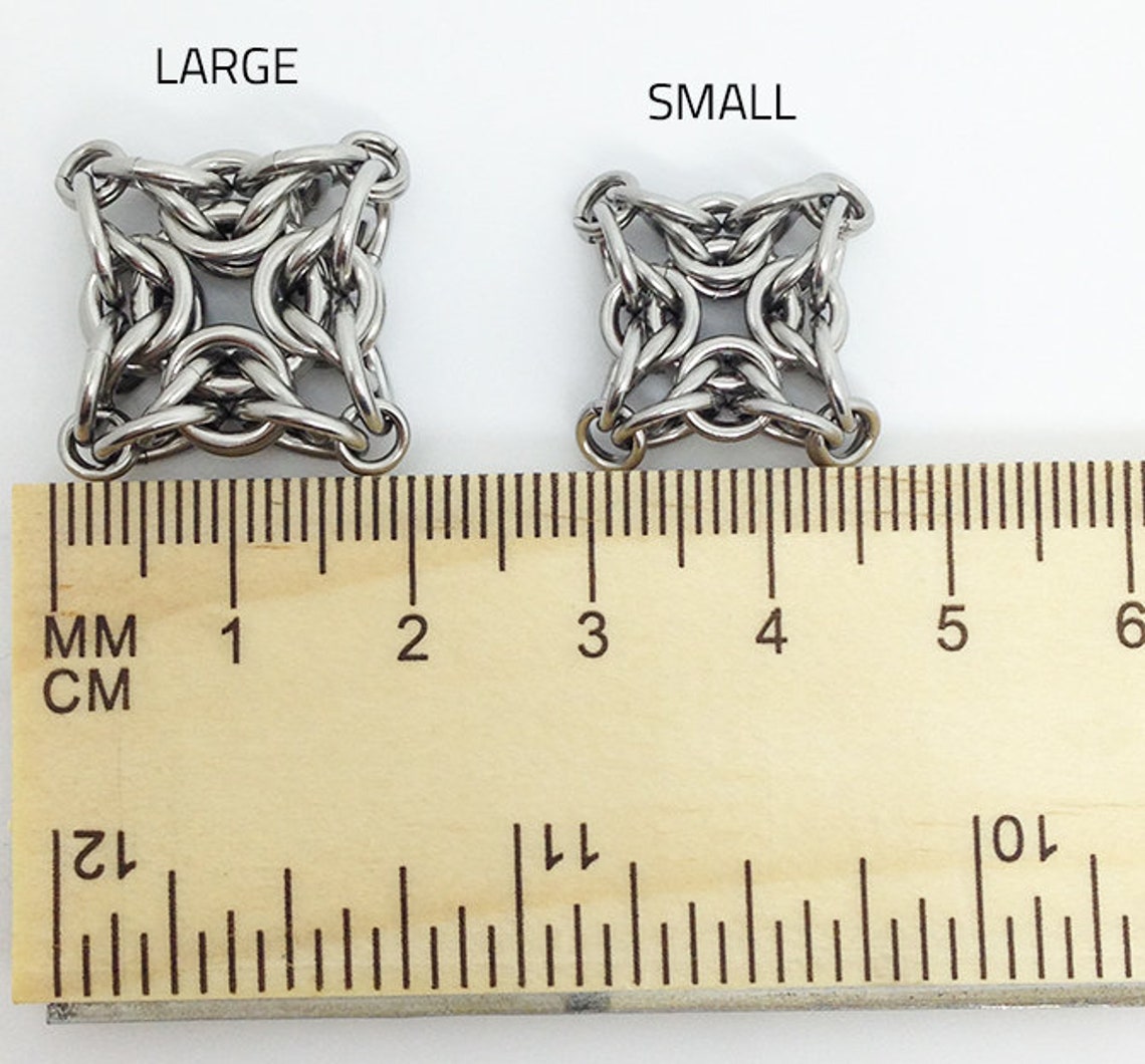 Byzantine Diamond Chain Maille Tutorial DIY Chainmail | Etsy