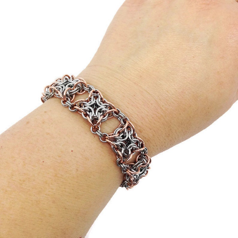 Byzantine Diamond Chain Maille Tutorial DIY Chainmail | Etsy