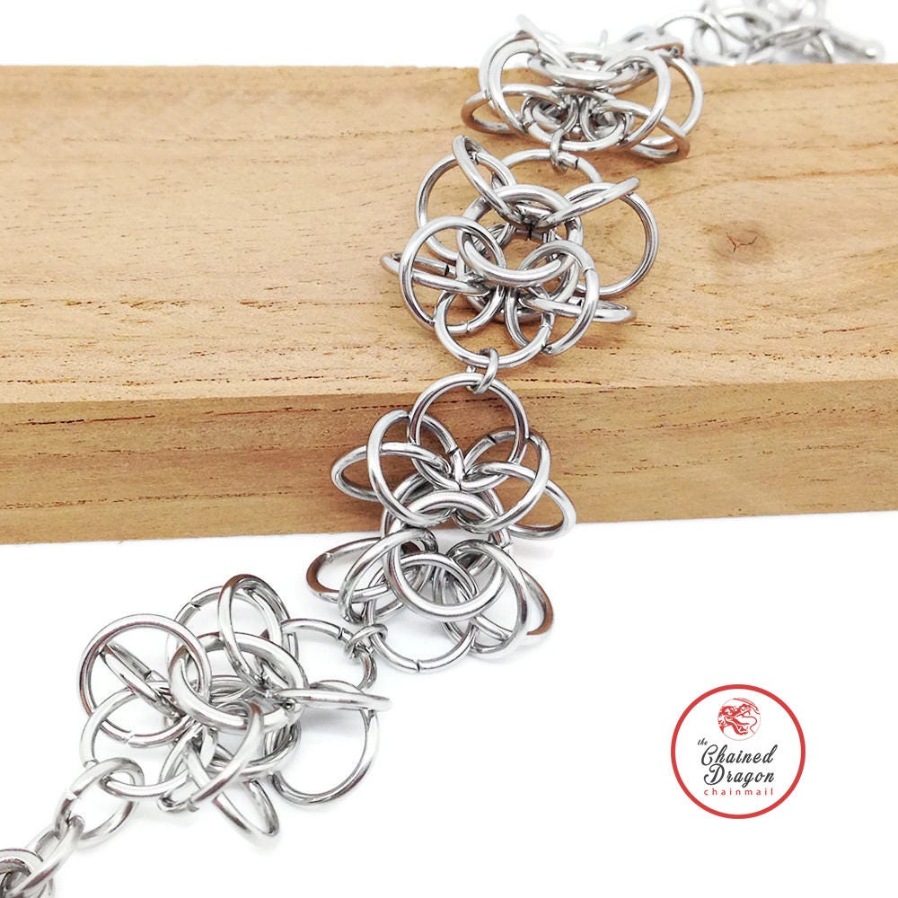 Orbital Poppy Chain Maille Tutorial - DIY Chainmail - Etsy