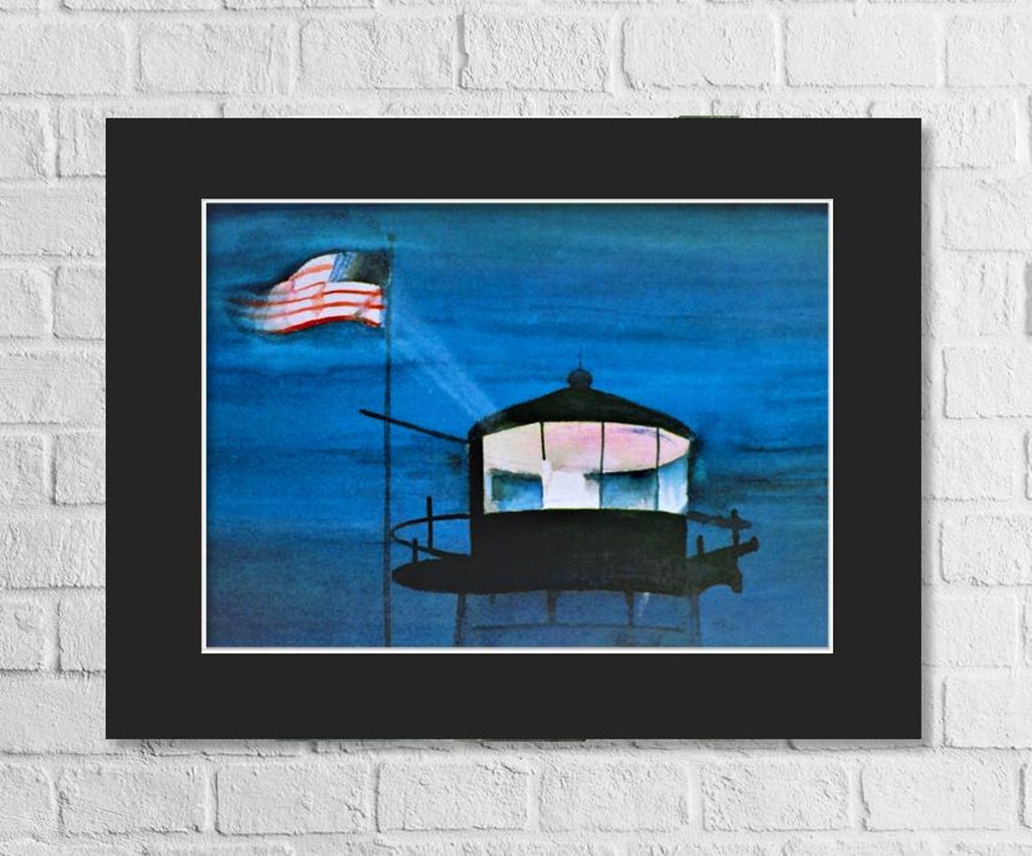 Shing Stars, Lighthouse and It's Light on the United States Flag - Etsy