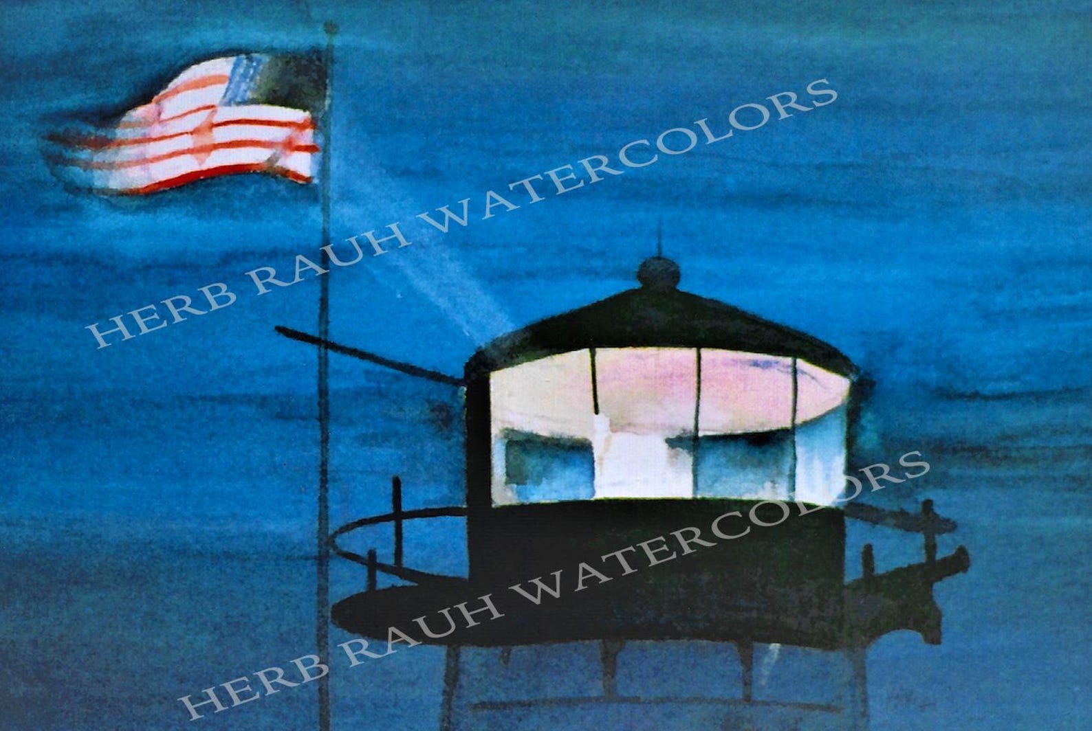 Shing Stars, Lighthouse and It's Light on the United States Flag - Etsy