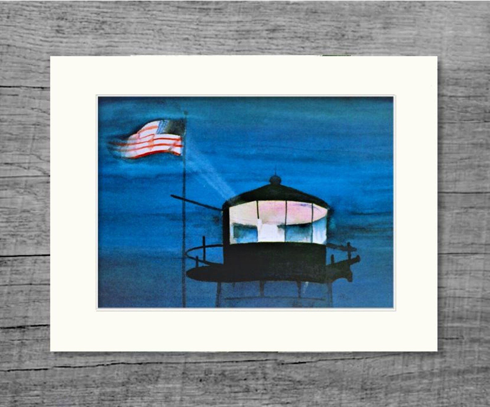 Shing Stars, Lighthouse and It's Light on the United States Flag - Etsy
