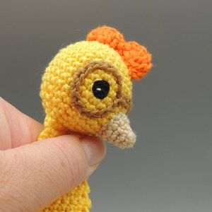 Chicken Bookmark, Page Turners, Crochet Bookmark, Gift for Booklovers ...