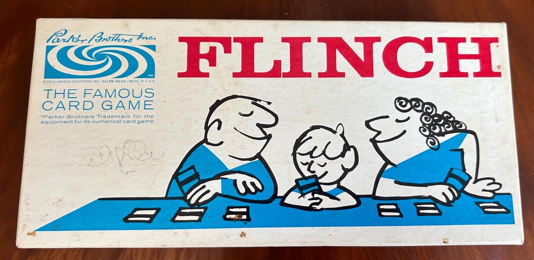1963 Parker Brothers 'flinch' Game - Etsy