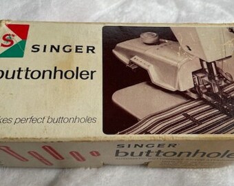 Buttonholer - Vintage Singer Rotary Buttonholer No. 160506 - Etsy