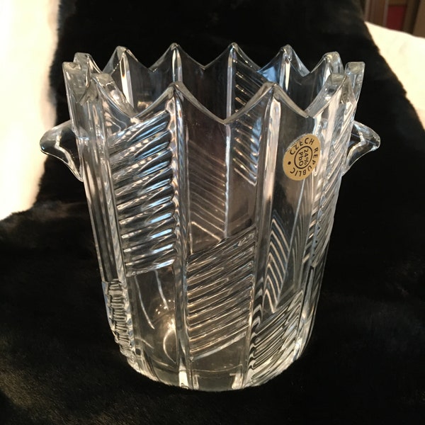 Crystal Ice Bucket - Etsy