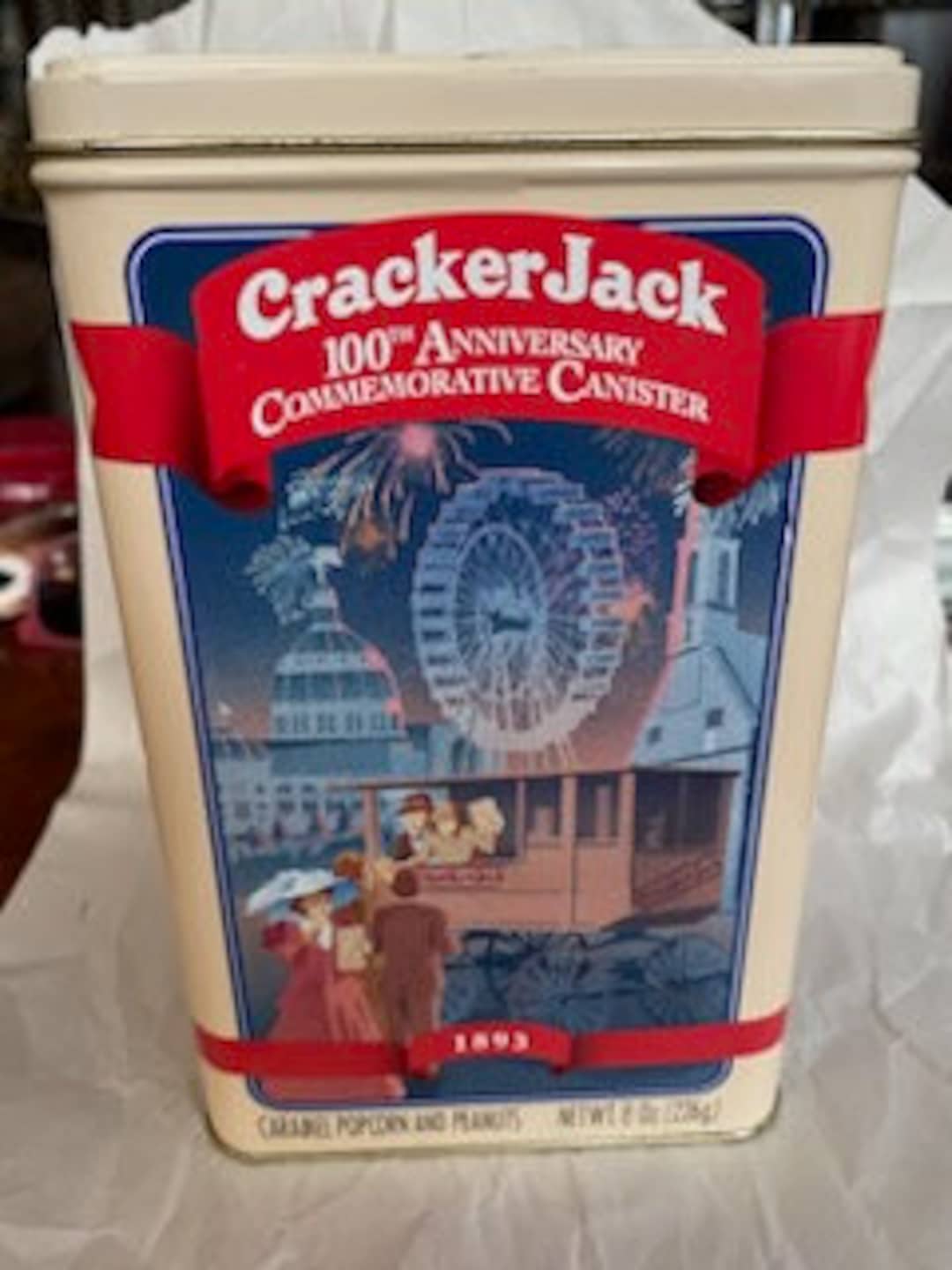 Vintage !00 Years of Cracker Jack Collectors Tin - Etsy