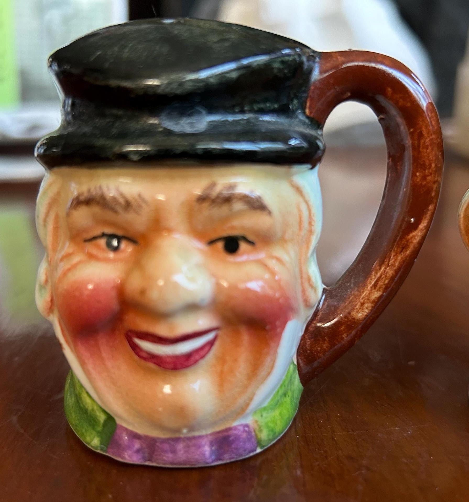 Old Men Salt & Pepper Shaker Set Kitchen Kitsch - Etsy