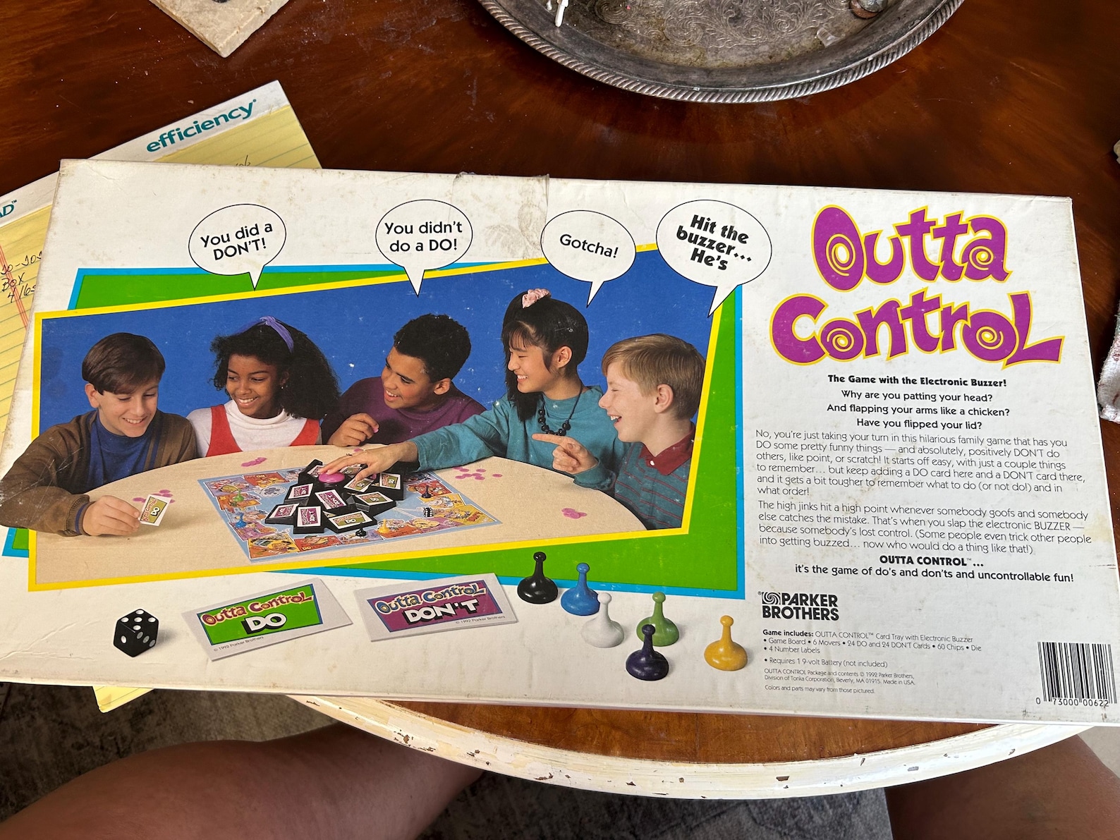 1992 Parker Bros. 'outta Control' Board Game - Etsy