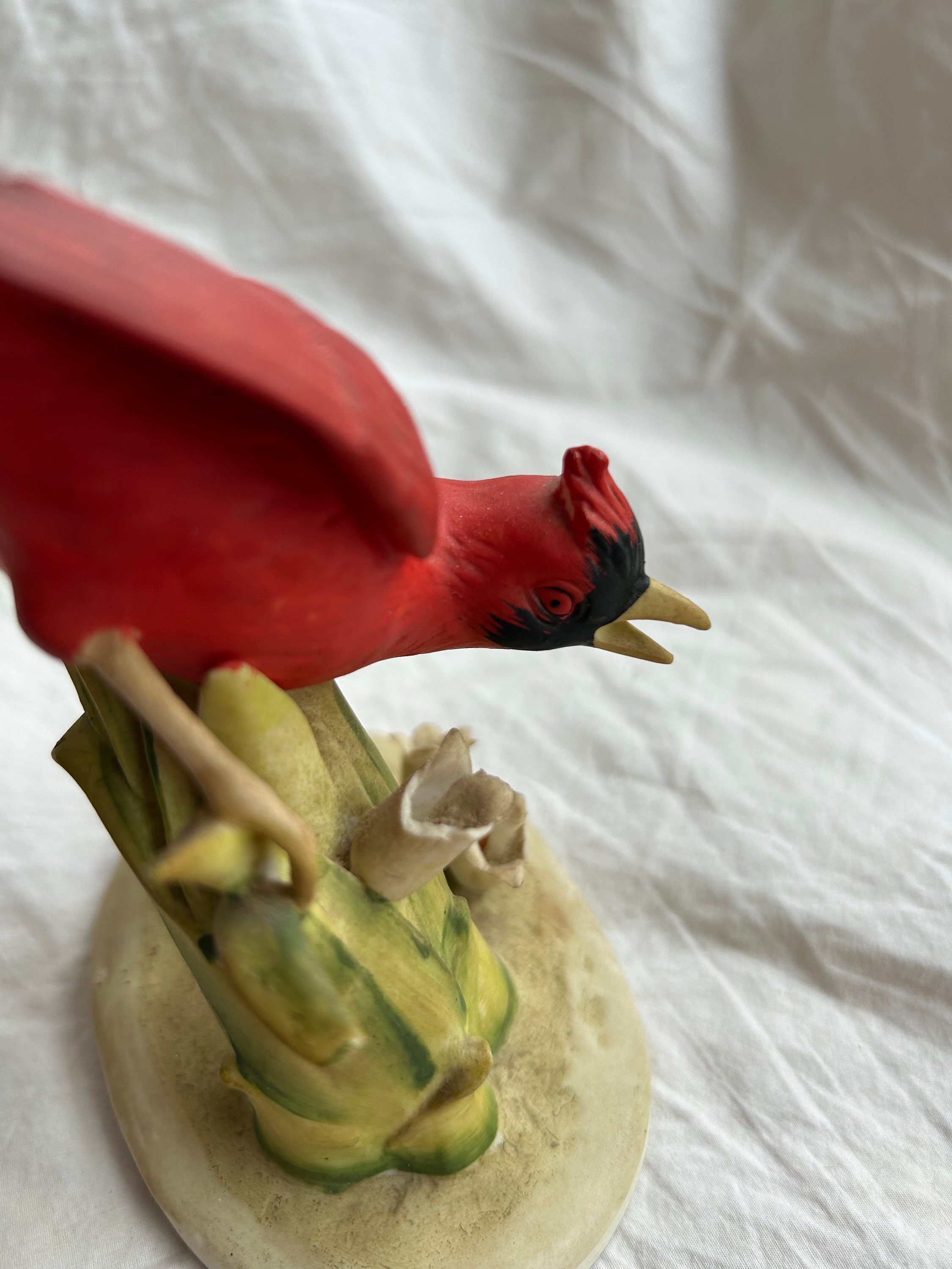 Vintage Lefton Cardinal Figurines - Etsy