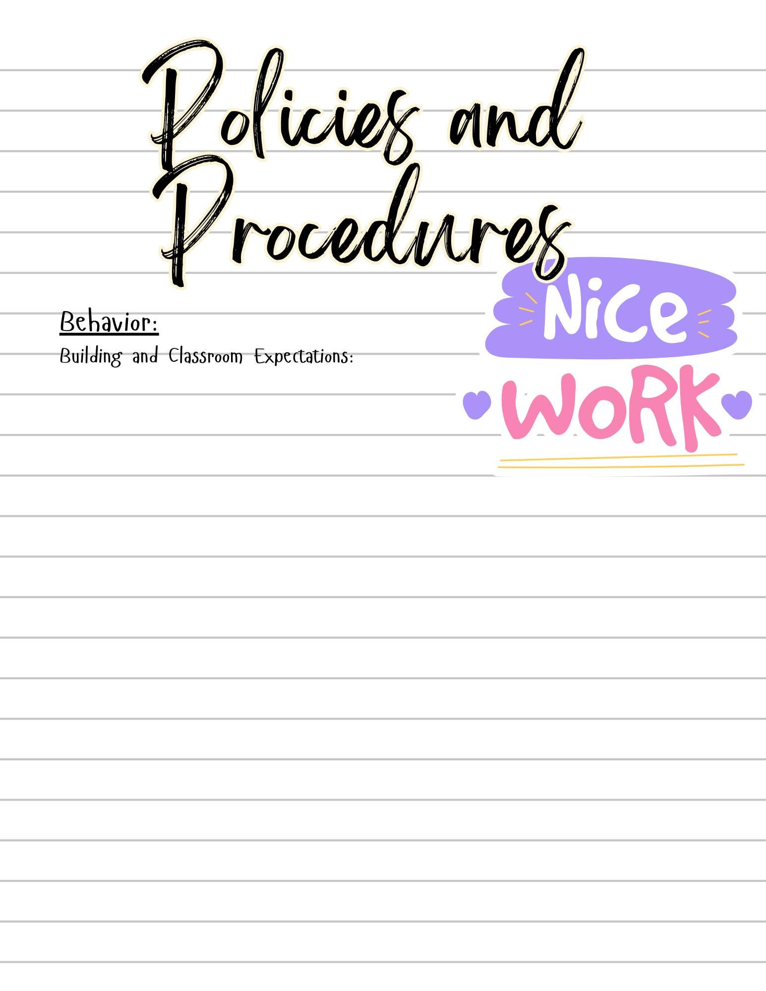 Back-to-school Parent Communication Packet - Comp Book - Etsy
