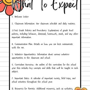 Back-to-school Parent Communication Packet - Comp Book - Etsy