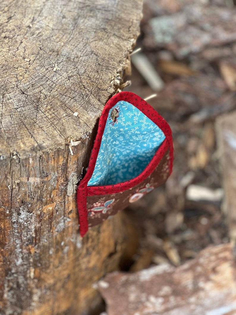 Handmade Padded Pouch for Jewelry, Airpods, Chargers, Cords, Coins ...