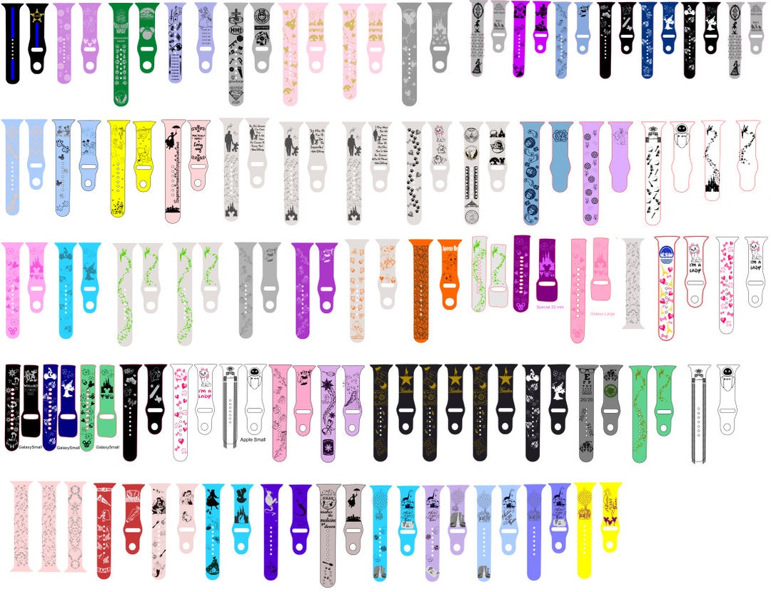 Custom Designing and Etching Service for Watch Bands (band Included) - Etsy