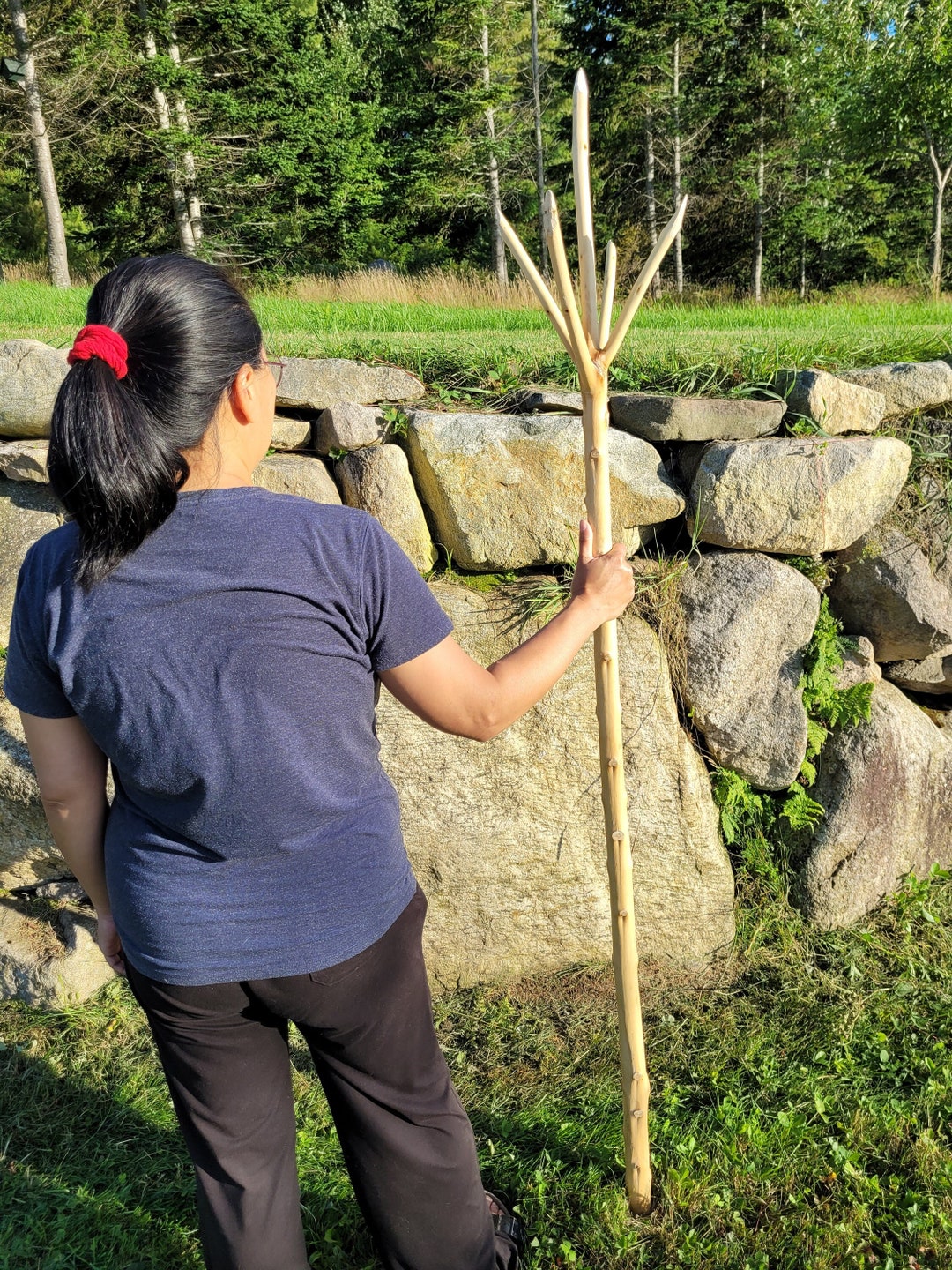 Large Unfinished Wizard Staff - Etsy