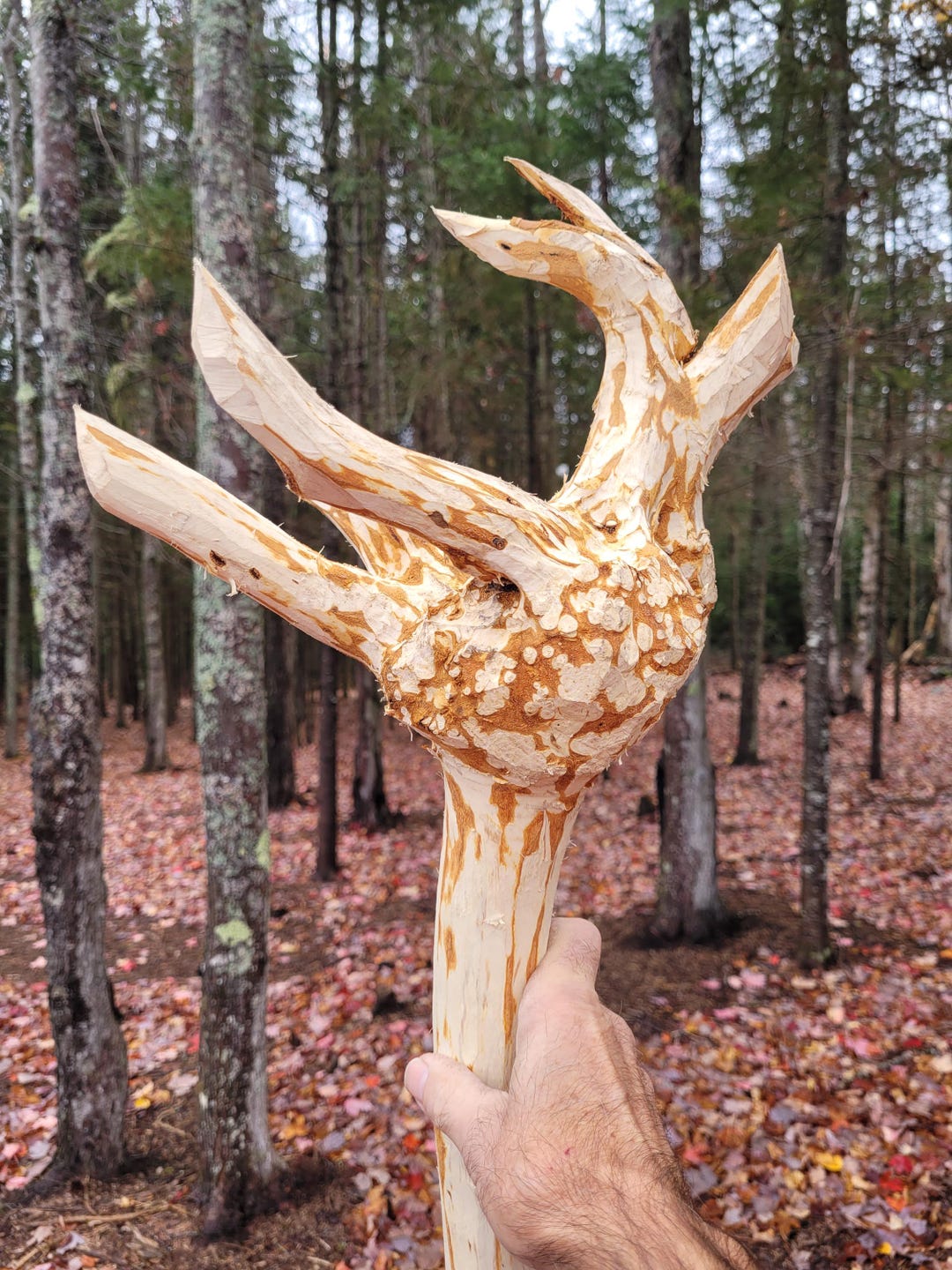 Extra Large Knock-down Wizard Staff - Etsy