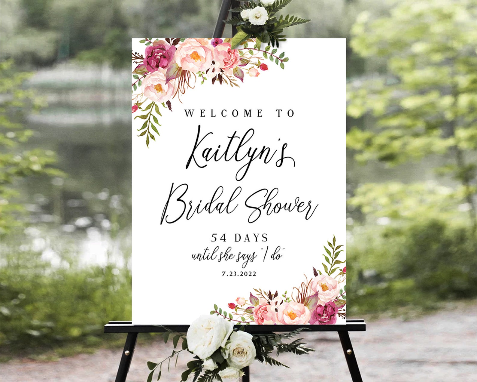 Bridal Shower Sign Bridal Shower Decorations Bridal Shower - Etsy