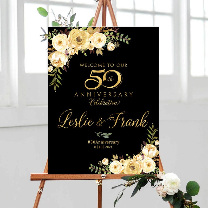 50th Anniversary Poster - Etsy