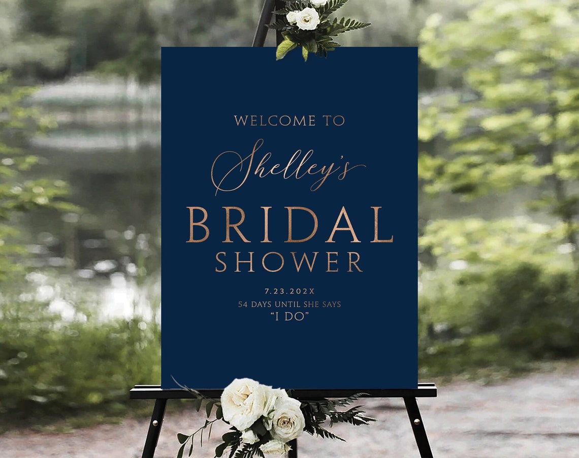 Bridal Shower Sign Bridal Shower Decorations Bridal Shower - Etsy
