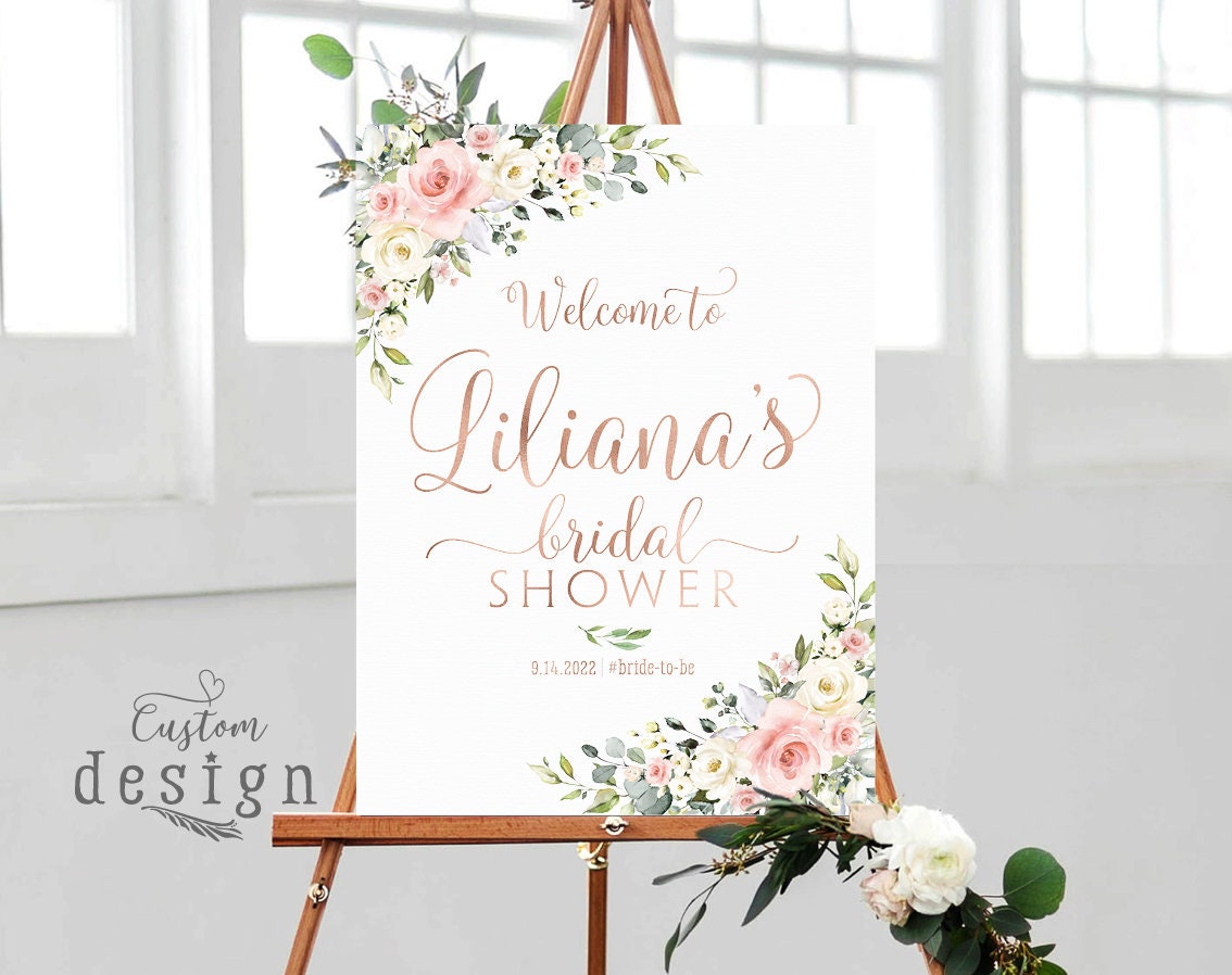 Bridal Shower Sign Bridal Shower Decoration Bridal Shower - Etsy