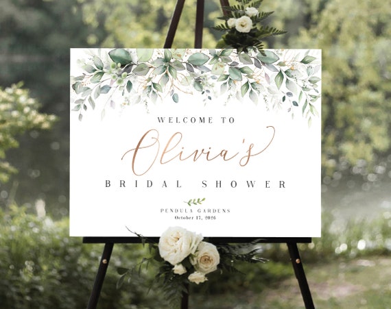 Bridal Shower Sign Wedding Shower Decorations Bridal Shower - Etsy