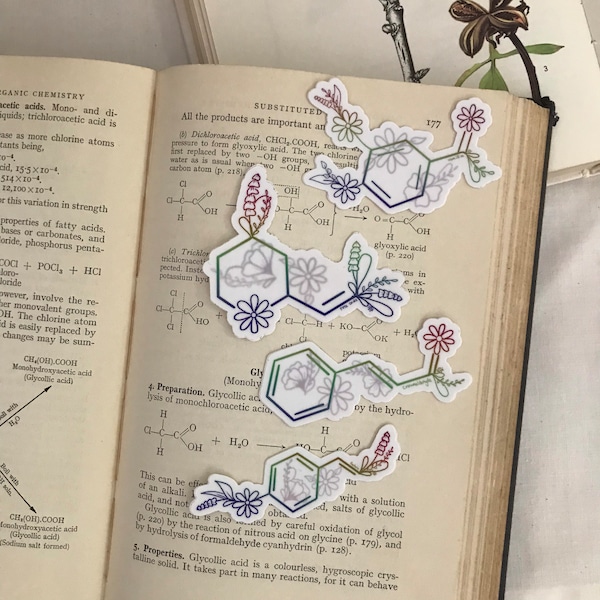 Funny Chemistry Stickers - Etsy