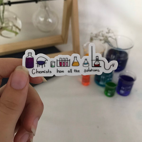 Science Sticker - Etsy