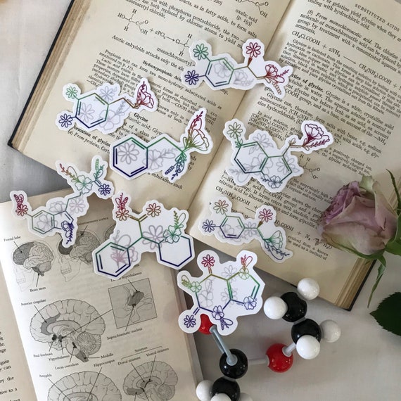 ADHD Chemicals Sticker Pack Amphetamine Methylphenidate - Etsy