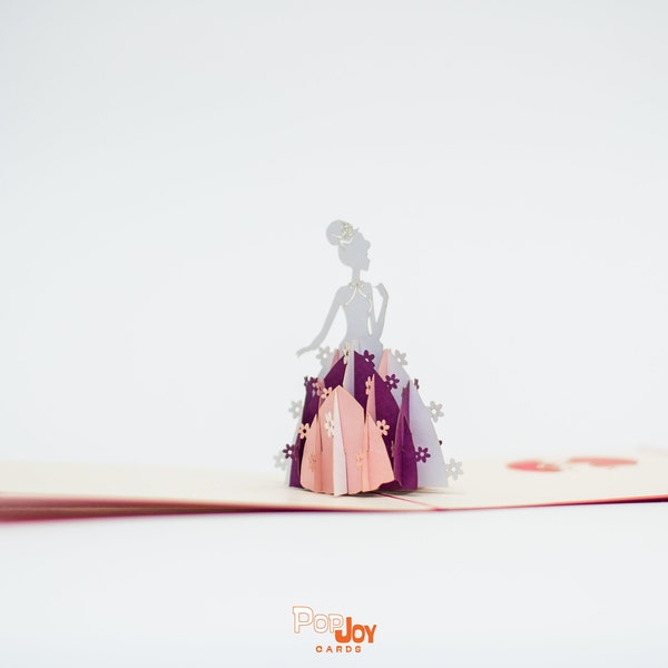 Princess Pop up Birthday Card - Etsy