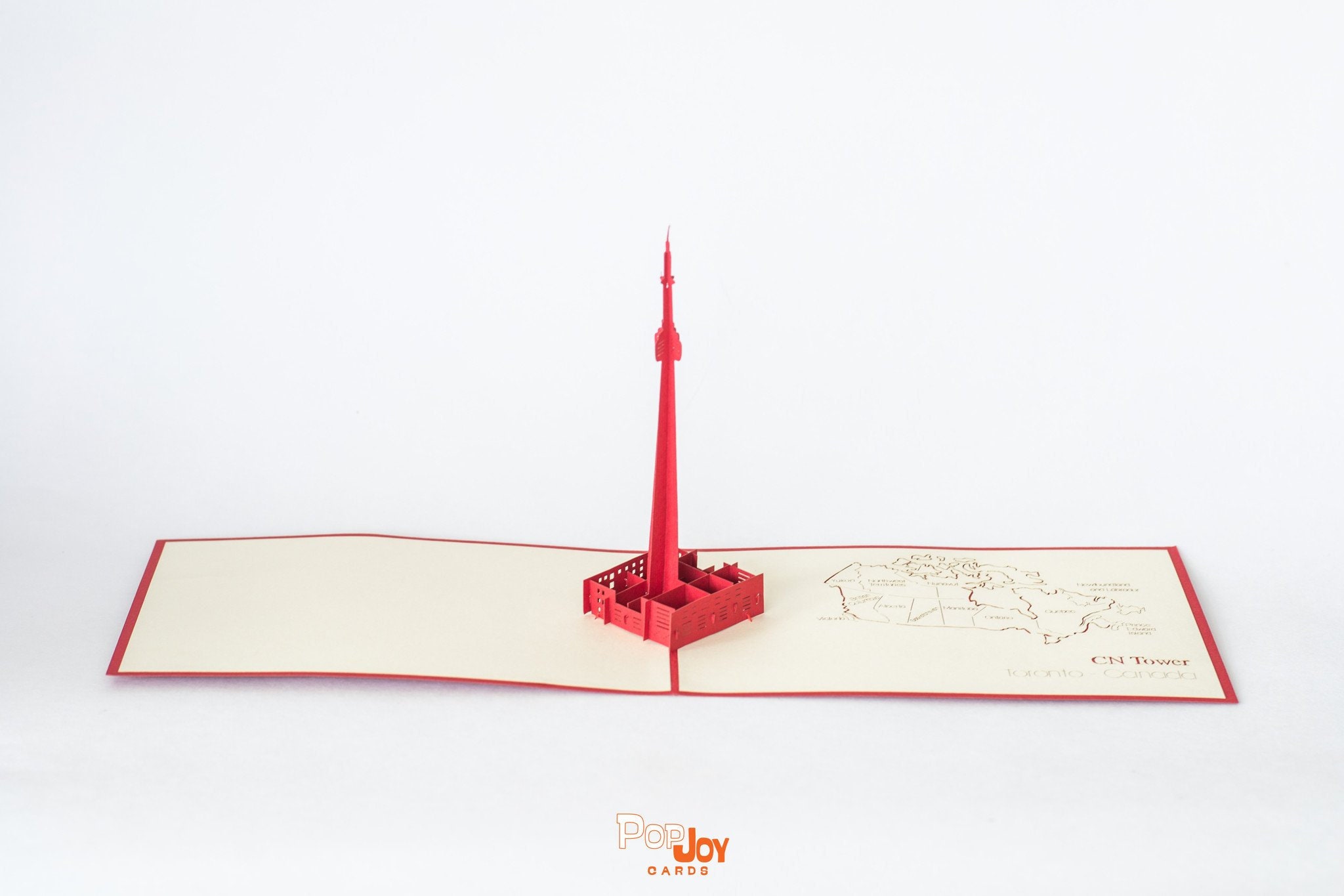 CN Tower Pop up Card - Etsy