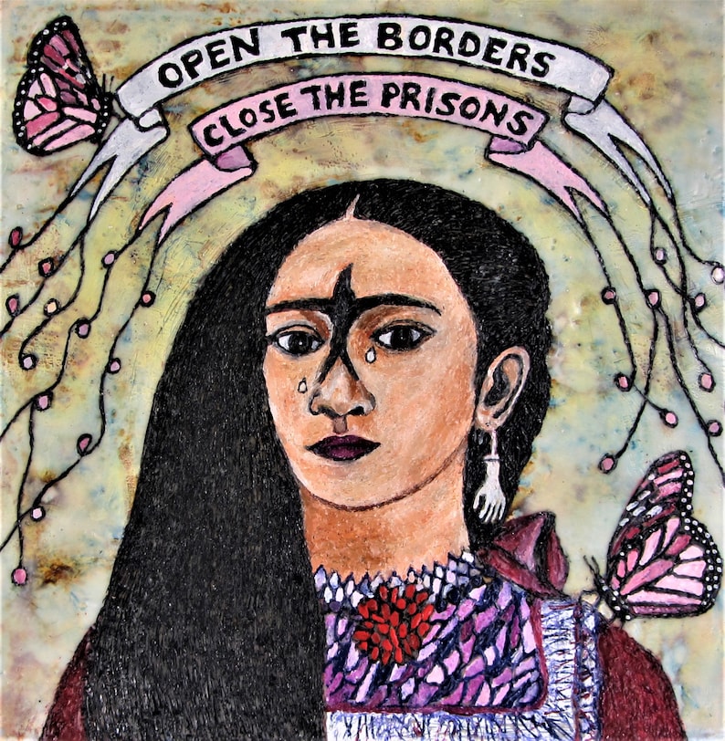 Open the Borders: Art Giclee Print - Etsy